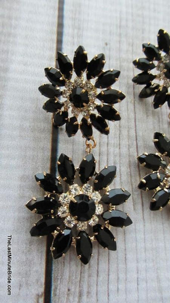 Starburst Dangle Earrings - The Last Minute Bride